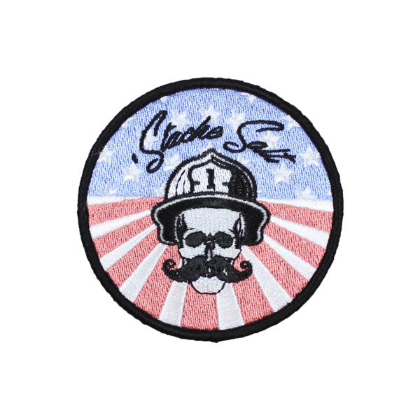 Salty America Velcro Patch - 'Stache Salt Moustache Wax